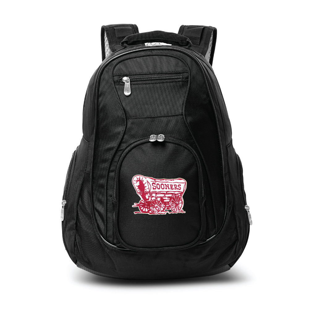 Oklahoma Sooners Laptop Backpack- Secondary Logo – mojosportsbags