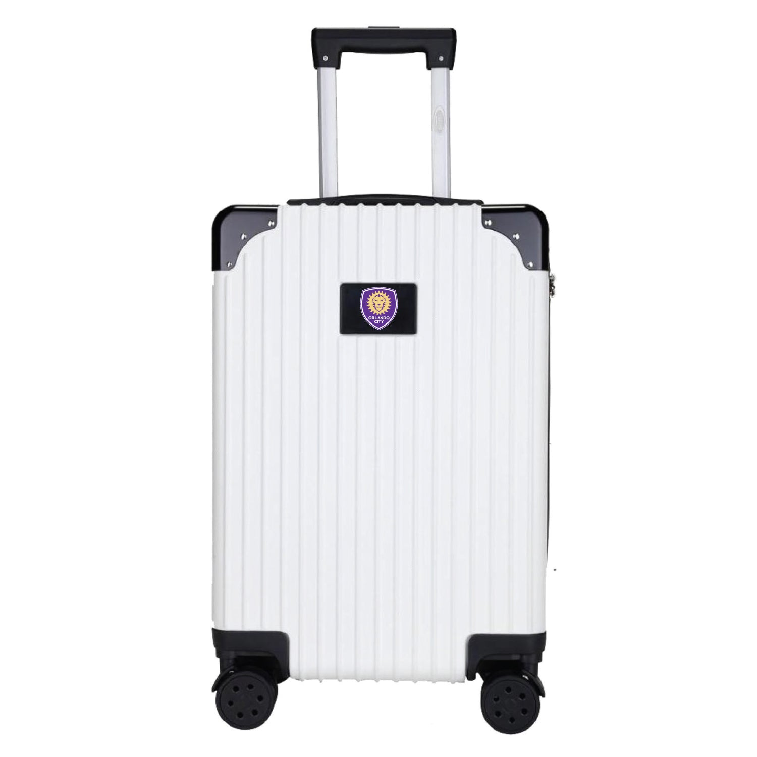Orlando City SC 21" Exec 2-Toned Carry On Spinner -WHITE – mojosportsbags