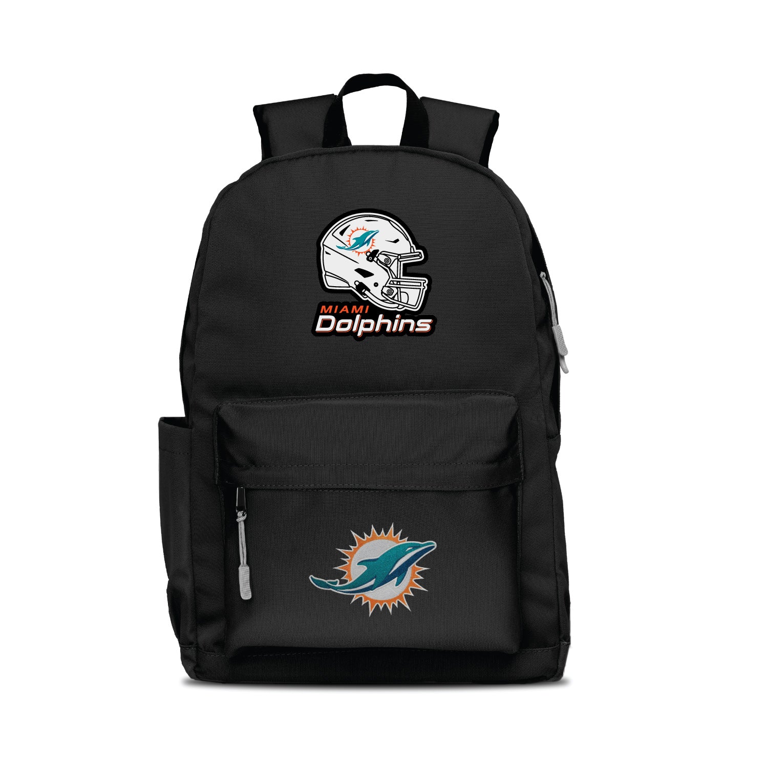 MIAMI DOLPHINS TWO-LOGO CAMPUS LAPTOP BACKPACK – mojosportsbags