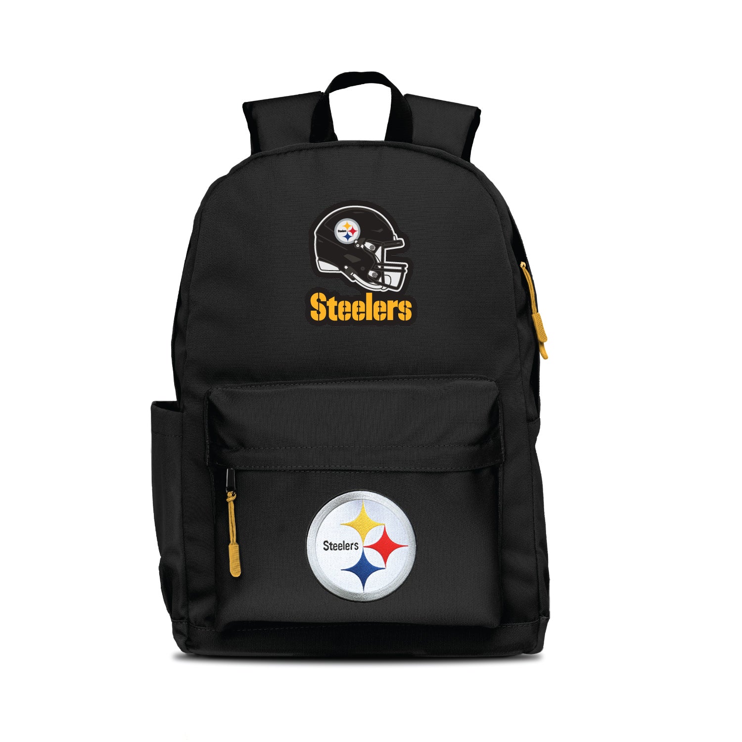 PITTSBURGH STEELERS TWO-LOGO CAMPUS LAPTOP BACKPACK – mojosportsbags