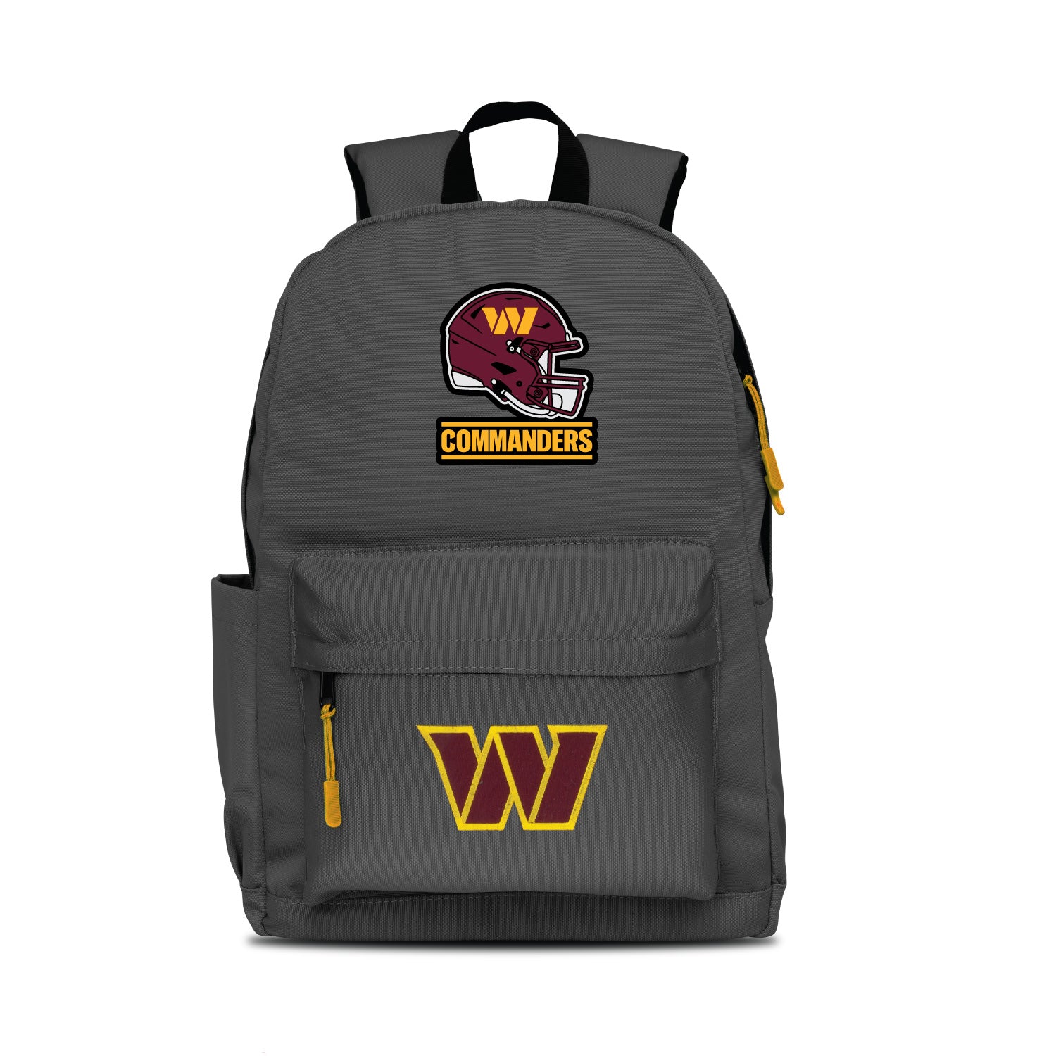 WASHINGTON COMMANDERS TWO-LOGO CAMPUS LAPTOP BACKPACK-GRAY – mojosportsbags