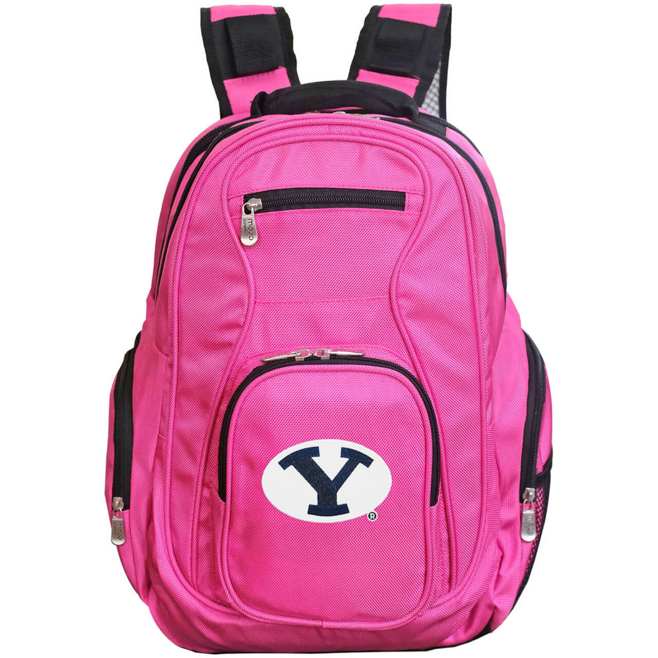 BYU Cougars 19" Black Laptop Travel Backpack Pink – mojosportsbags
