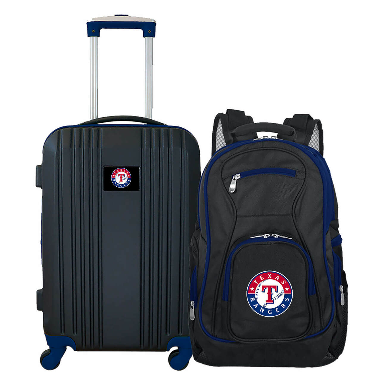 MLB Texas Rangers 2 Piece Set Luggage and Backpack – mojosportsbags