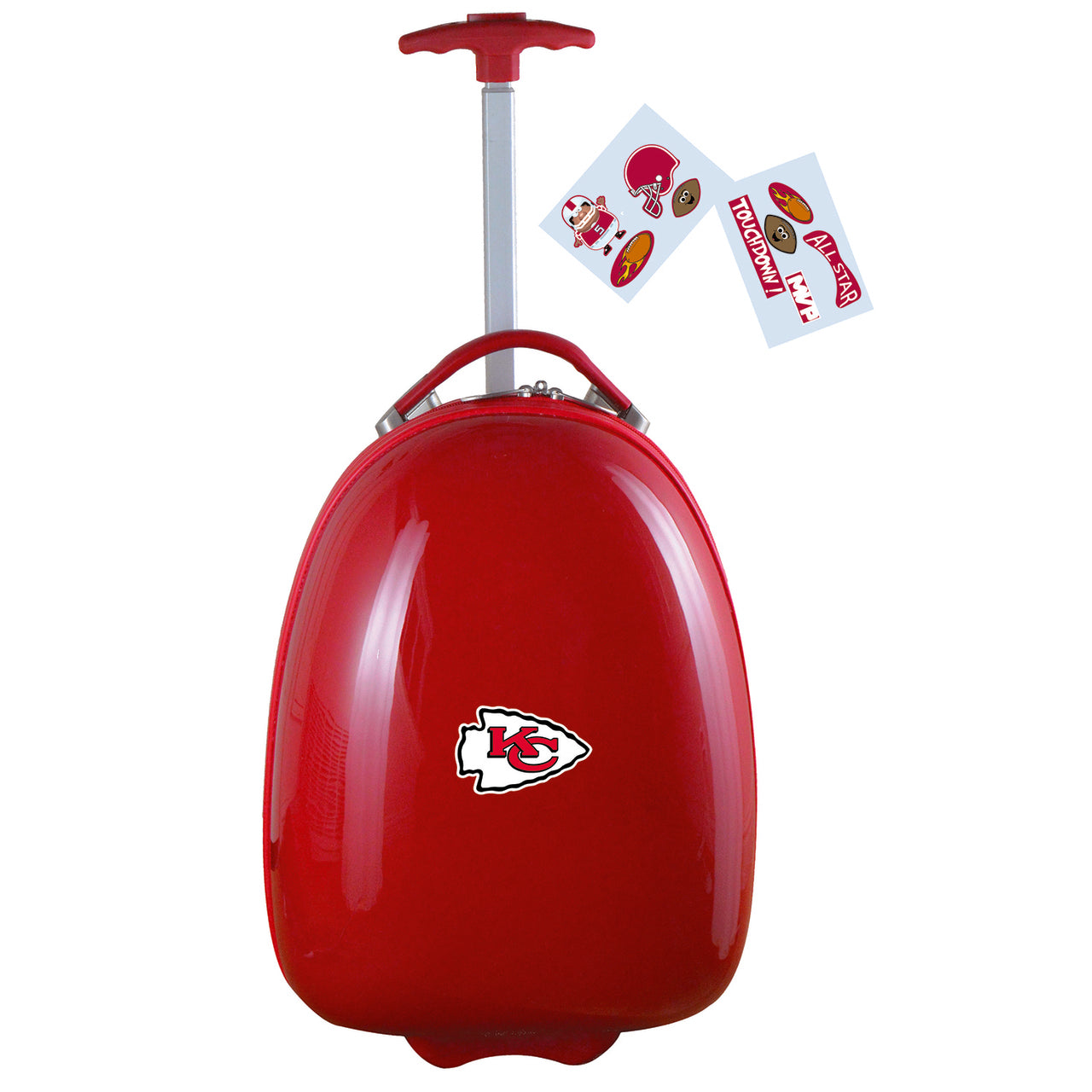 Kansas City Chiefs Kids Rolling Luggage Pod – mojosportsbags