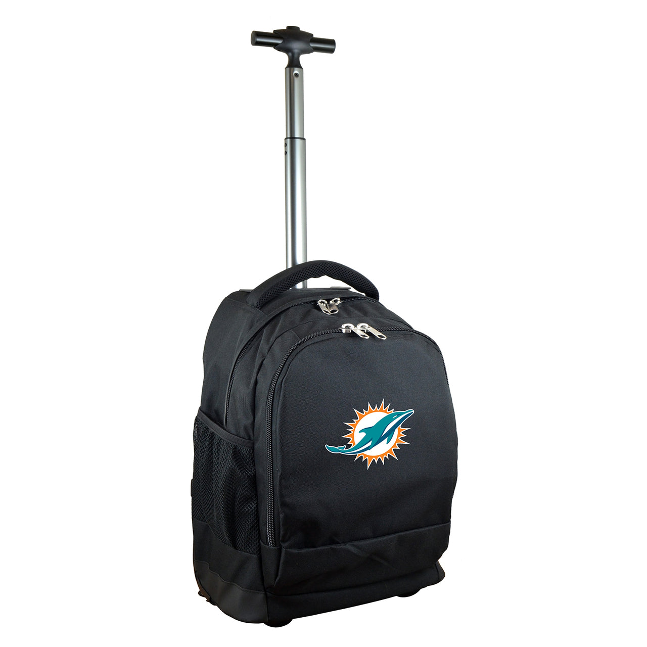 NFL Miami Dolphins Premium Wheeled backpack in Black – mojosportsbags