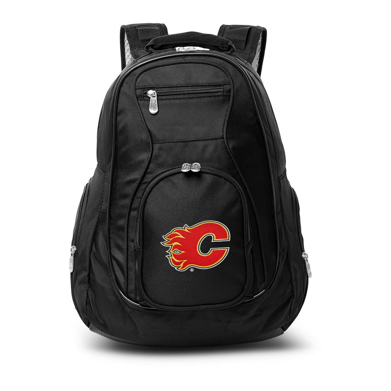 Calgary Flames Laptop Backpack Black – mojosportsbags